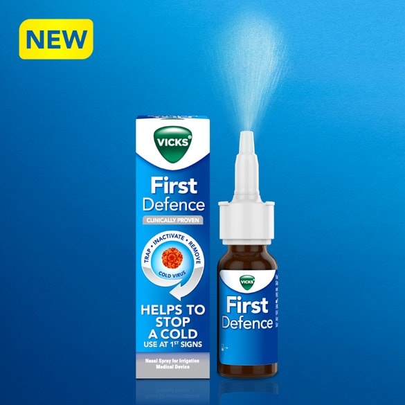 VICKS First Defence NASAL Spray like Betadine NASAL Spray Cold Defense ...