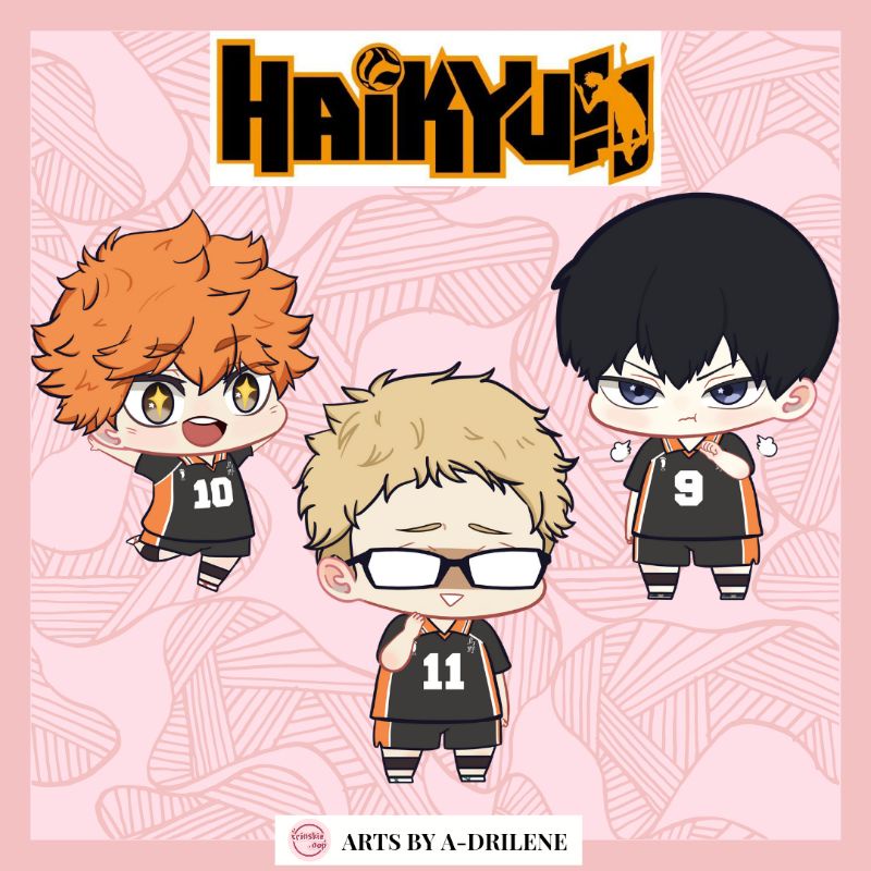 HAIKYUU Anime Chibi Plushies | PREMIUM PILLOWS | Shopee Philippines