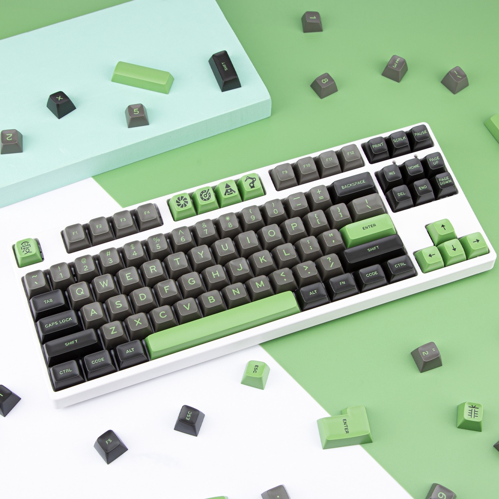 [Aifei] Double Shot SA Profile Keycaps 172 Keys Set ANSI & ISO Layout ...