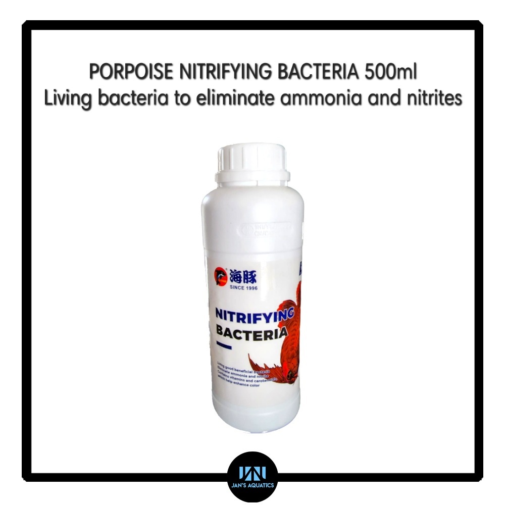 Porpoise Concentrated Nitrifying Bacteria 500ml Remove Ammonia | Shopee ...