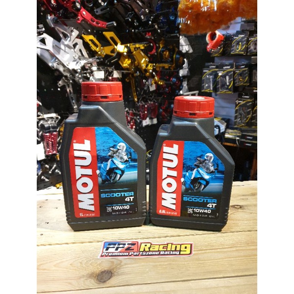 MOTUL SCOOTER 4T 10W-40 800ML/ 1LITER | Shopee Philippines