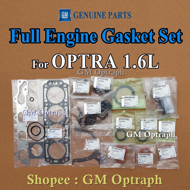 OPTRA 1.6L Engine overhauling gasket / Engine Full gasket set ( GM ...