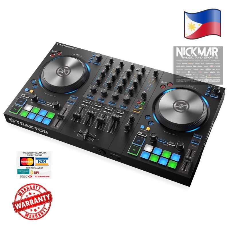 NATIVE INSTRUMENT TRAKTOR KONTROL S3 DJ CONTROLLER | Shopee Philippines