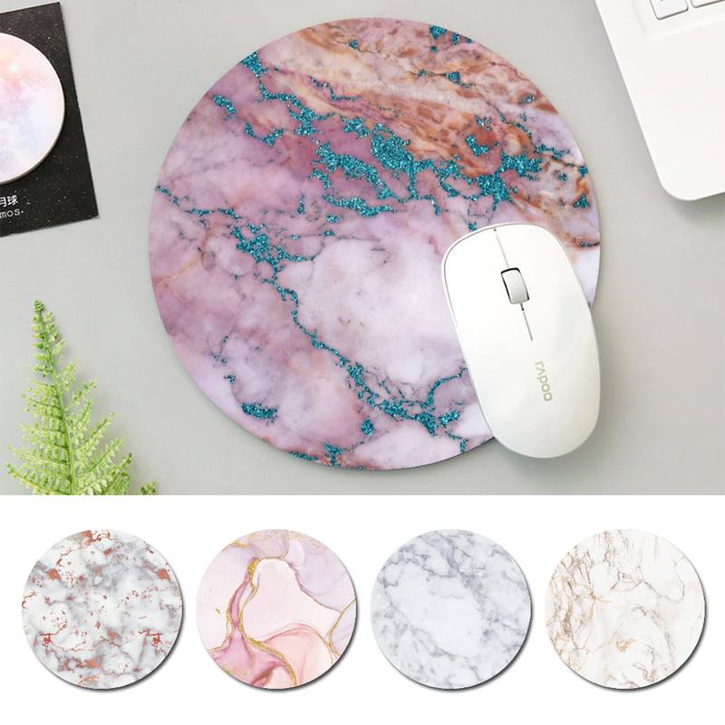Protection gold marble Beautiful Anime Mouse Mat Keyboard Mat Desk ...