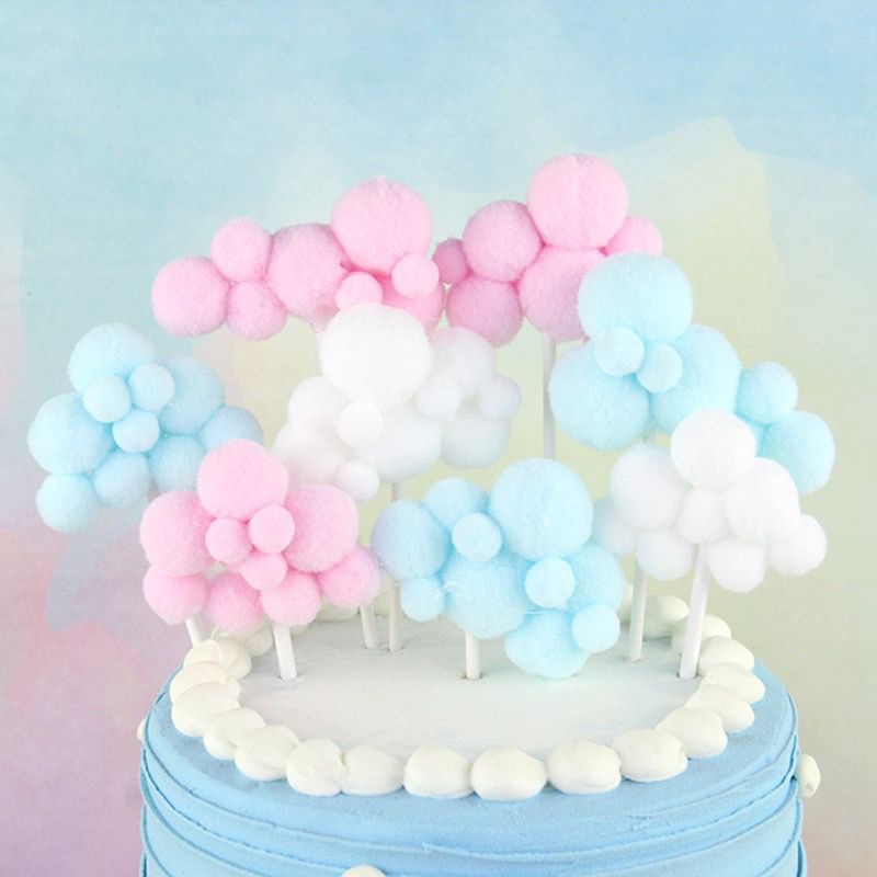 3d cloud Shape cake topper / cloud topper | Shopee Philippines