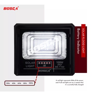 BOSCA 30W/50w/100w/200w Solar Led Outdoor Flood Light IP67 Waterproof ...