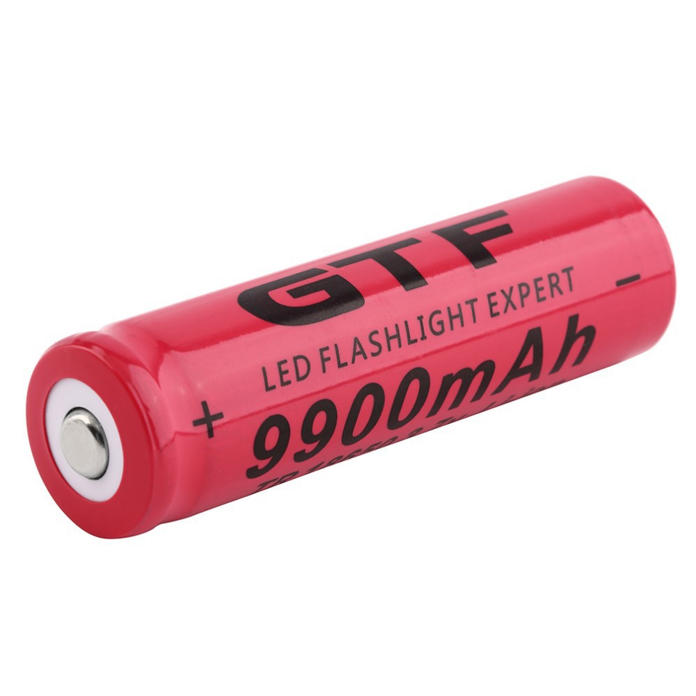 GTF Rechargeable Battery 18650 3.7V 9900mAh li ion for Led flashlight ... GTF Rechargeable Battery 18650 3.7V 9900mAh li ion for Led flashlight ...