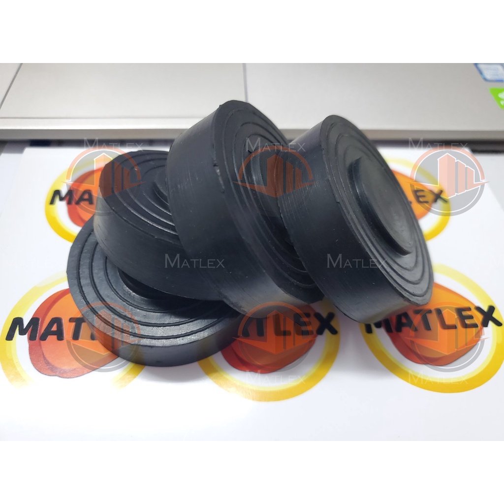 Round Rubber End Cap Footings Cover 60mm Diameter (4pcs) | Shopee ...