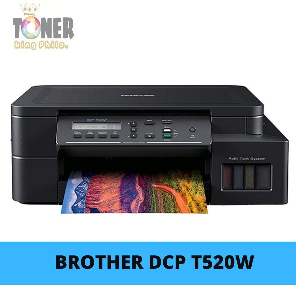 Brother DCP-T520W Ink Tank Printer | Shopee Philippines