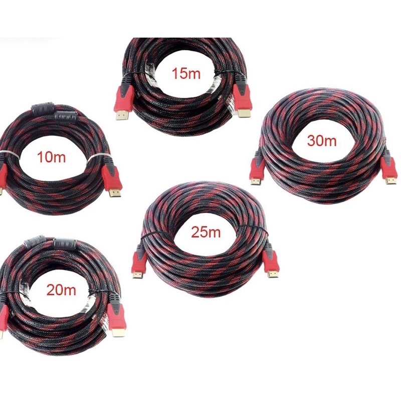 Hdmi to Hdmi 5M/10M/15M/20Meters Hdmi Cable (hdmi-hdmi) | Shopee ...