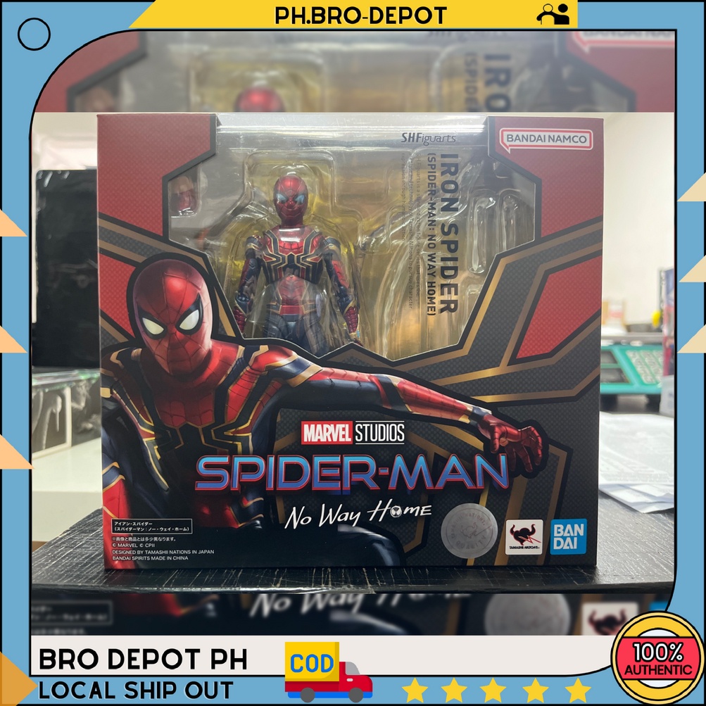 【Ready stock] Bandai Tamashii Nations S.H.Figuarts Marvel Spider Man ...