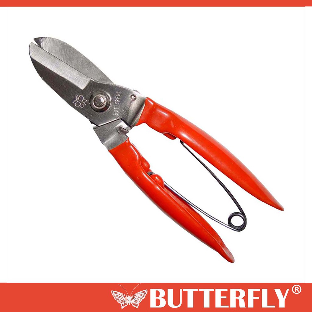 BUTTERFLY Tools Bypass Pattern Garden Pruning Shear (6 inches, 150mm ...