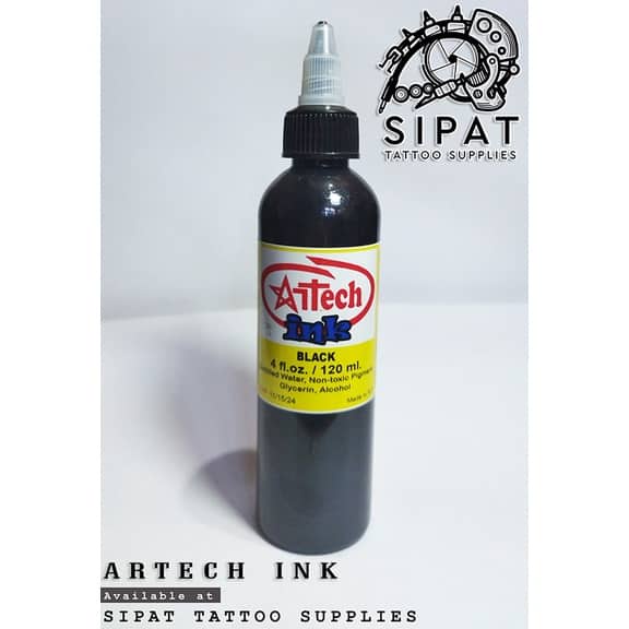 Artech Ink Black 4oz/120ml | Shopee Philippines