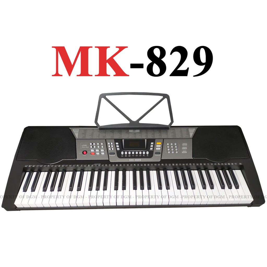61 keys Electronic Keyboard MK-829 High Quality Piano | Shopee Philippines