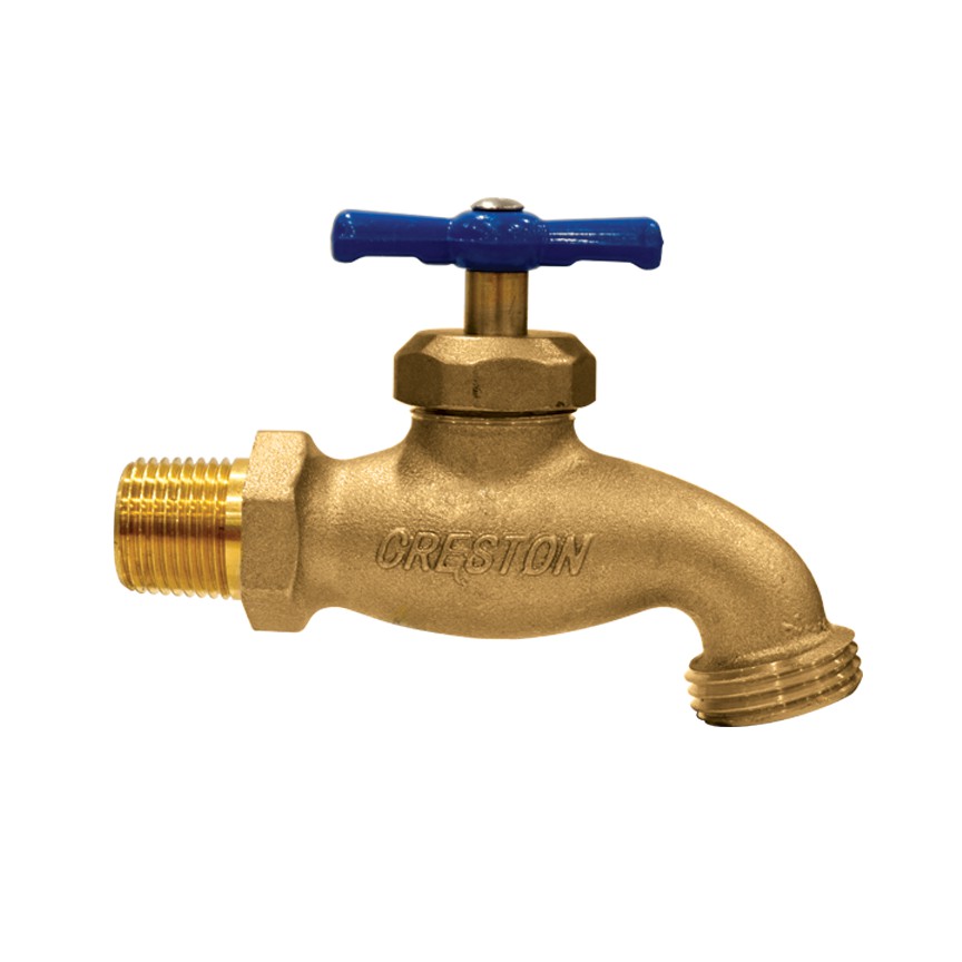 CRESTON Large Brass Faucet With Hose Bibb | Shopee Philippines