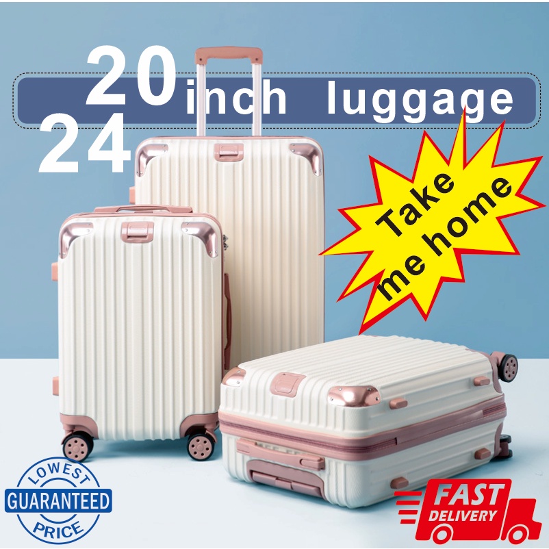 New Hot Suitcase Travel Rolling Luggage on Wheels 20 Inch 24 Inch Cabin ...