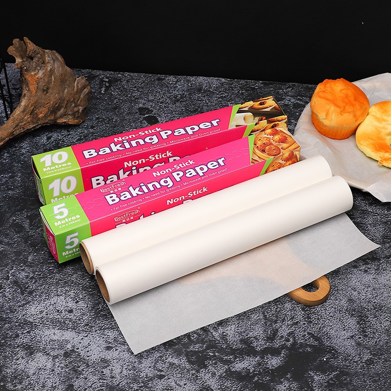 Baking Paper Barbecue Double-sided Silicone Oil Paper Parchment 5M ...