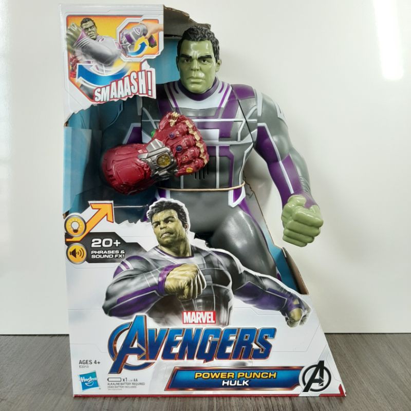 Hasbro Marvel Avengers Power Punch Hulk | Shopee Philippines