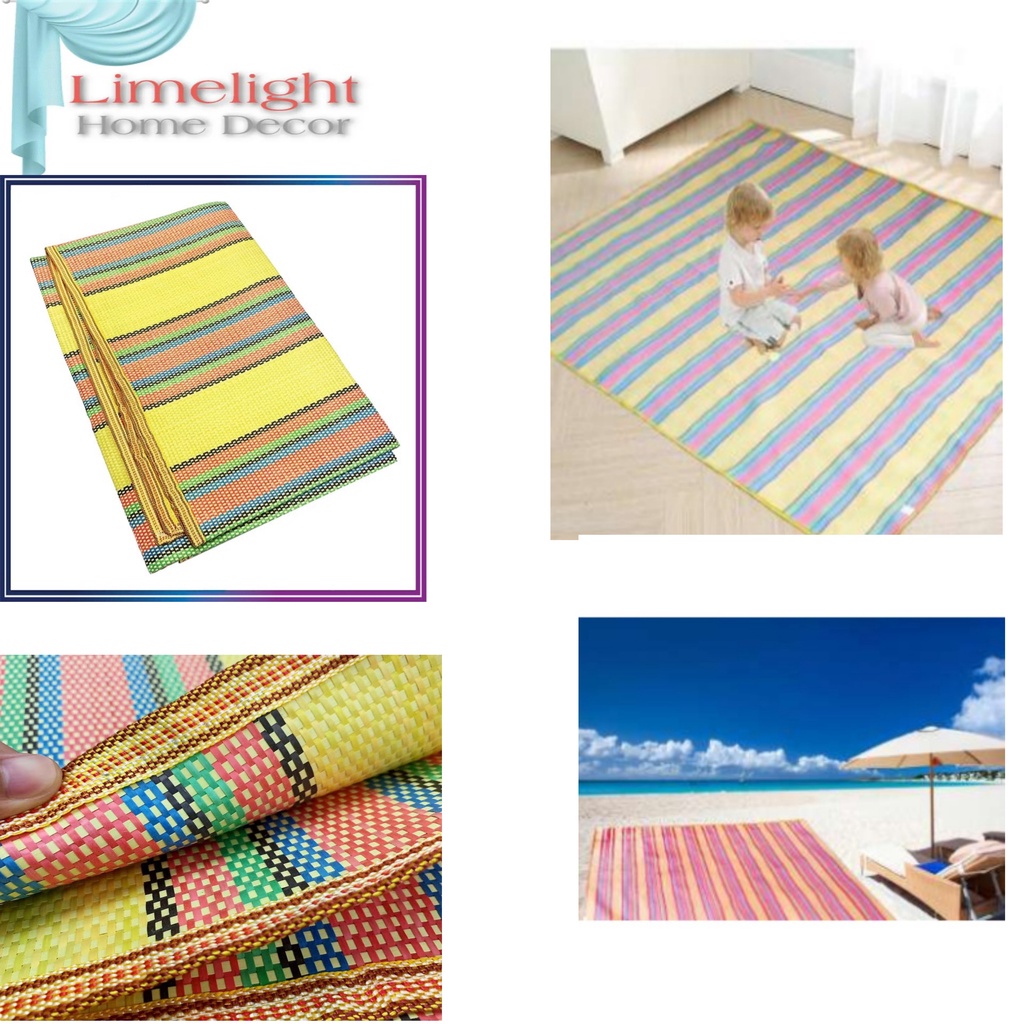 Plastic BANIG HITMAT DELUXE or Sleeping , Picnic Mat Fordable Washable ...