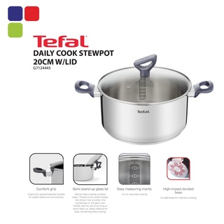 Tefal Daily Cook Stewpot W/Lid 20CM G7124445 | Shopee Philippines