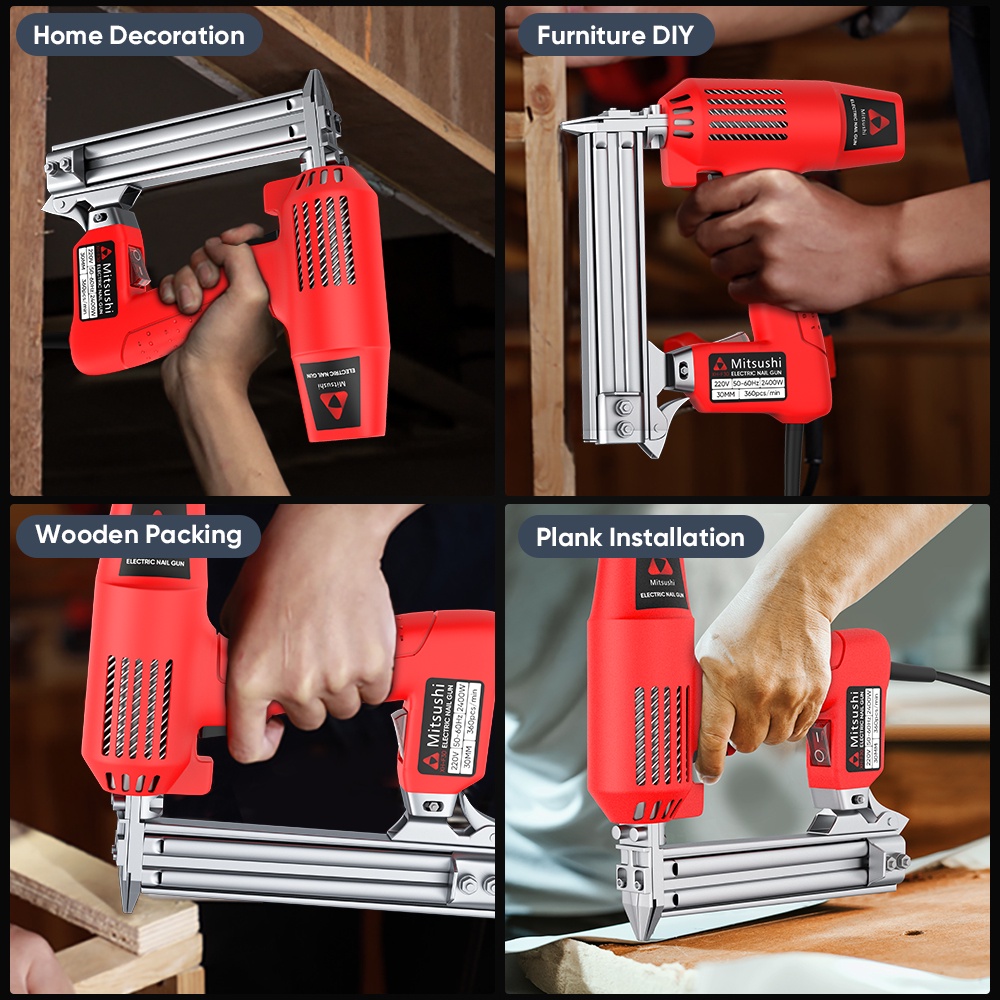 Mitsushi MDDQ-F30 2400W 220V Electric Nail Gun/Electric Nail Tacker ...