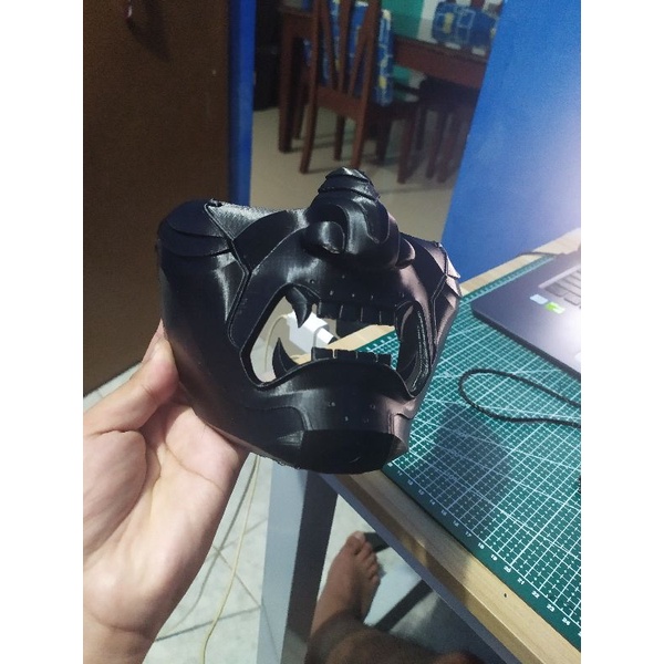 3D PRINTED GHOST MASK (ACETONE SMOOTH, NO PAINT) | Shopee Philippines
