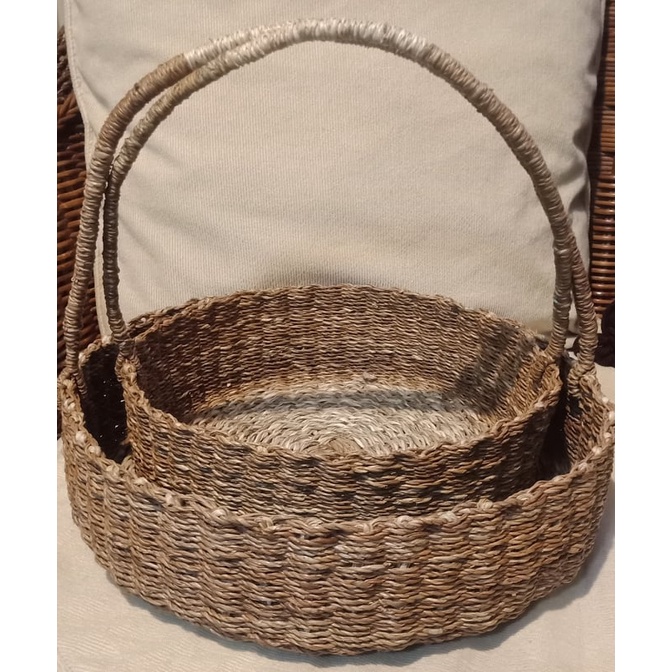 Native Big Round Tray | Big Tray | Native Tray | Aesthetic Fruit Tray ...