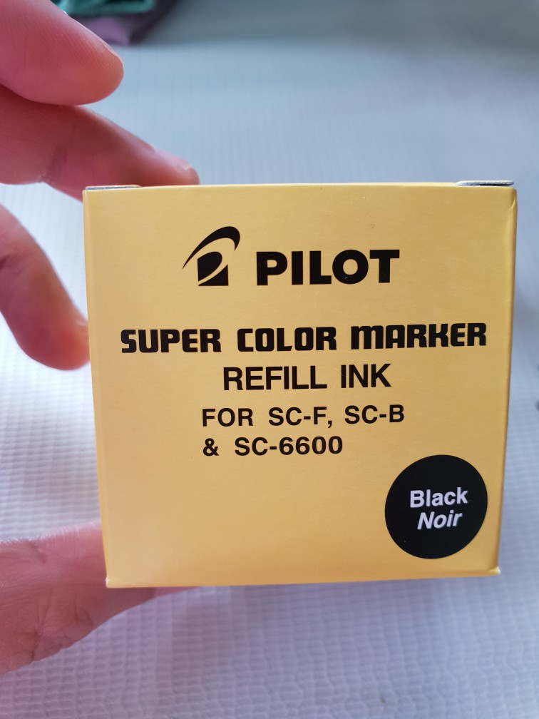 Pilot Pentel Pen Permanent Marker Refill Ink | Shopee Philippines