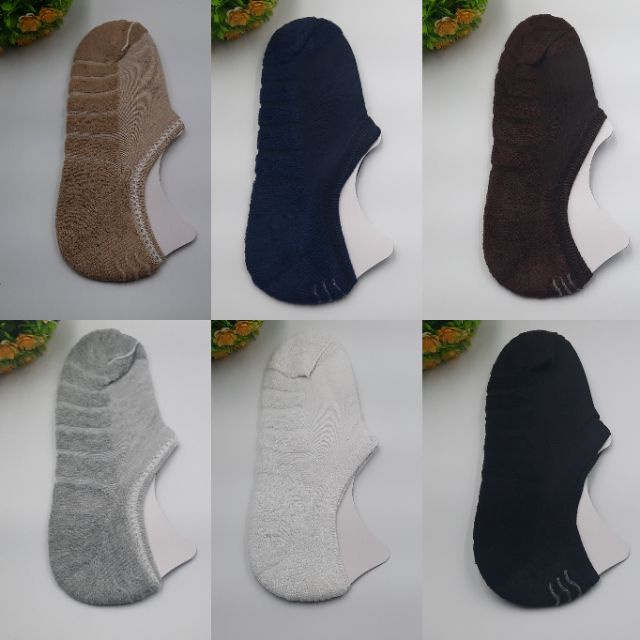 Plain Invisible Socks with Gel for men and women | Shopee Philippines
