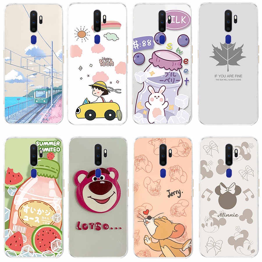 oppo a1k a5 a9 2020 a31 2020 a8 Soft Silicone TPU Casing phone Cases ...