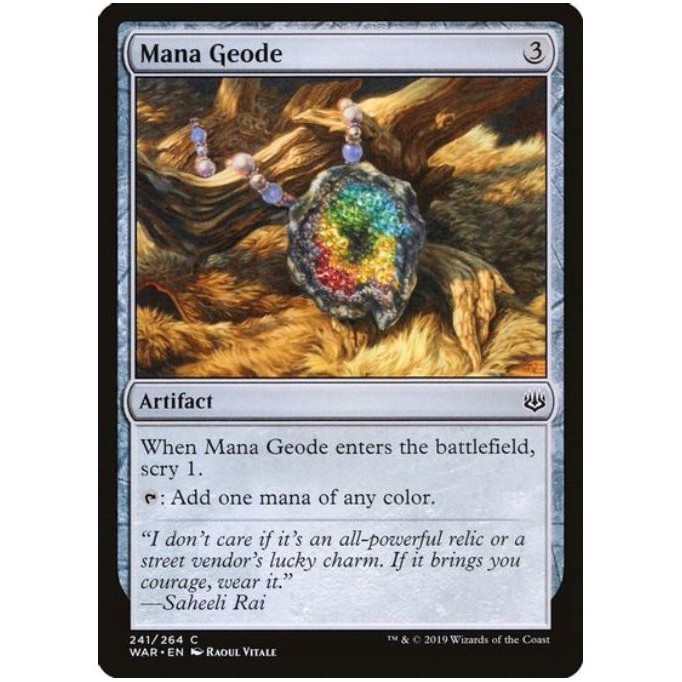 Magic the Gathering | Mana Geode | Shopee Philippines