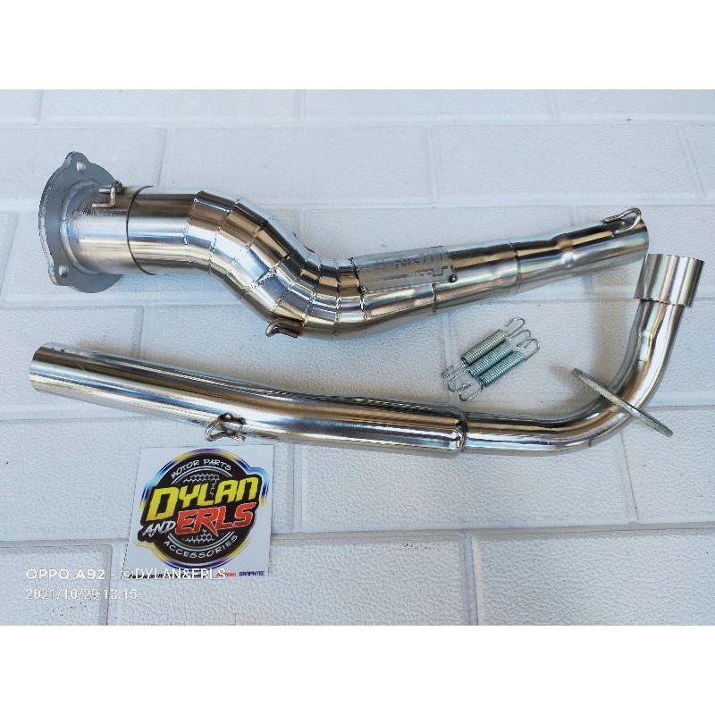 STAINLESS BIG ELBOW FOR XRM 110,WAVE 100,SMASH 115 (51MM) | Shopee ...