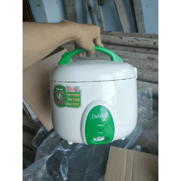 Rice cooker with lid Delites 1.8 liters NCG1010 | Shopee Philippines