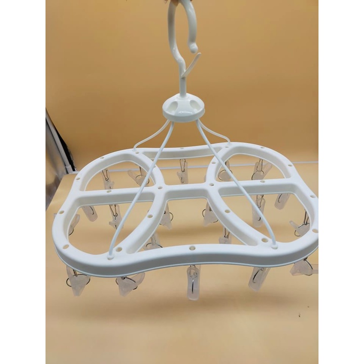 (#2323) 22 clip hanger, clip drying racks, drying socks, discs ...