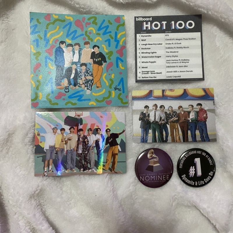 BTS Dynamite Fanmade Merch Set | Shopee Philippines