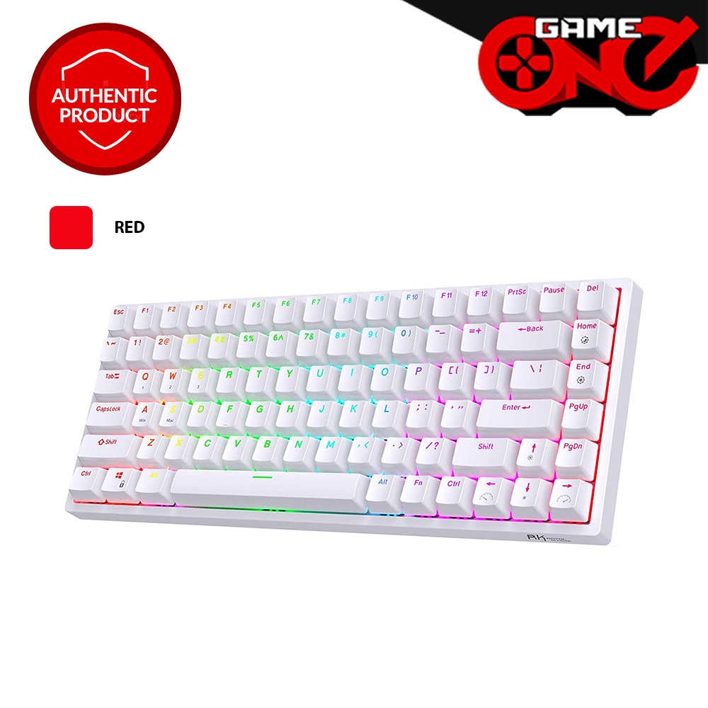RK Royal Kludge RK84 Tri-Mode RGB 84-Keys Hot-Swappable Mechanical ...