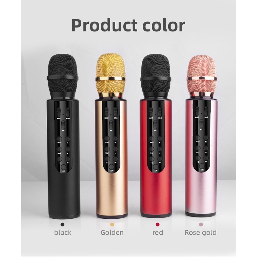 New High Quality build-in double speakers Model Bluetooth microphone ...