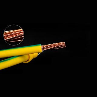 Photovoltaic Grounding Wire Yellow Green Leakage earth wire Copper ...