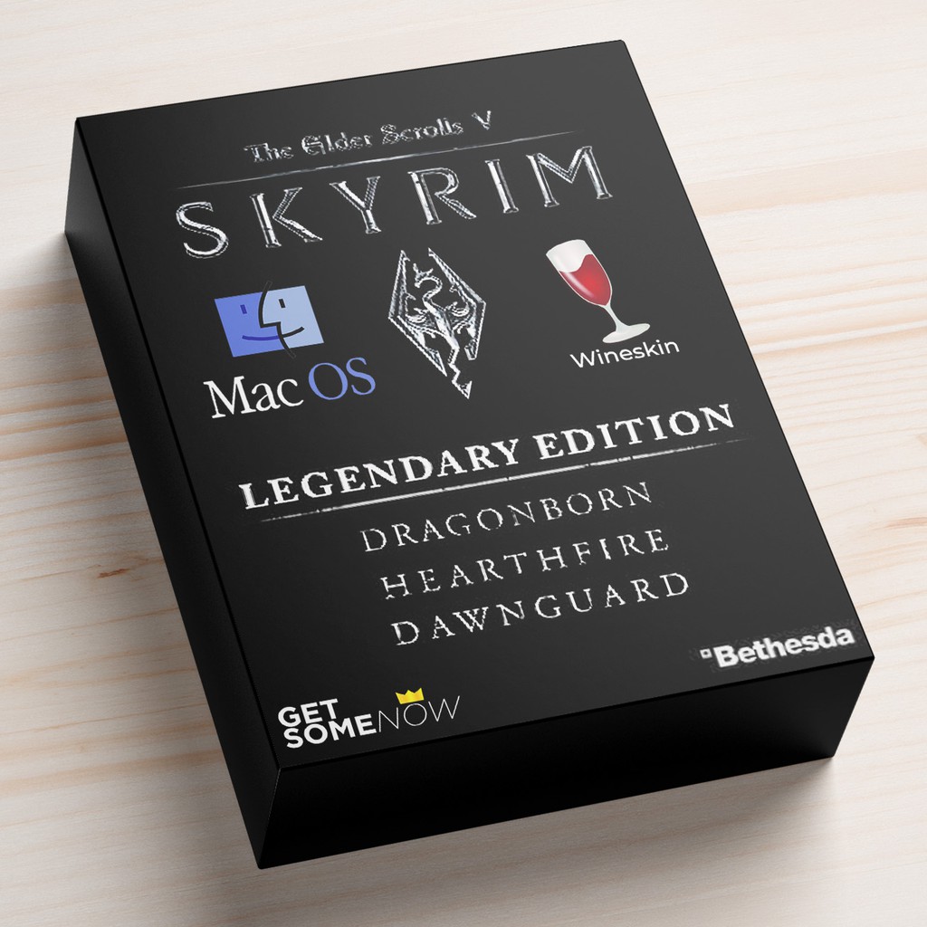 Skyrim Elder Scrolls V Mac Os Legendary DLC Complete Games RPG First ...