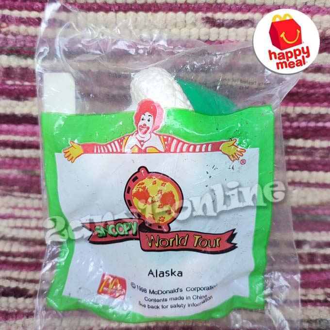 1998 Mcdo Snoopy World Tour - ALASKA (Sealed) | Shopee Philippines