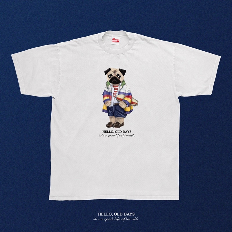 HELLO, OLD DAYS - IT'S A GOOD LIFE AFTER ALL - OUR PUG FROM THE LOGO ...