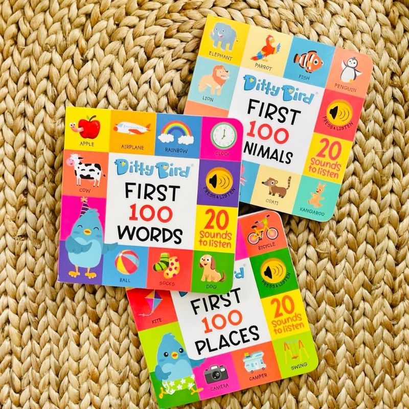 Ditty Bird First 100 Sound Book Collection | Shopee Philippines