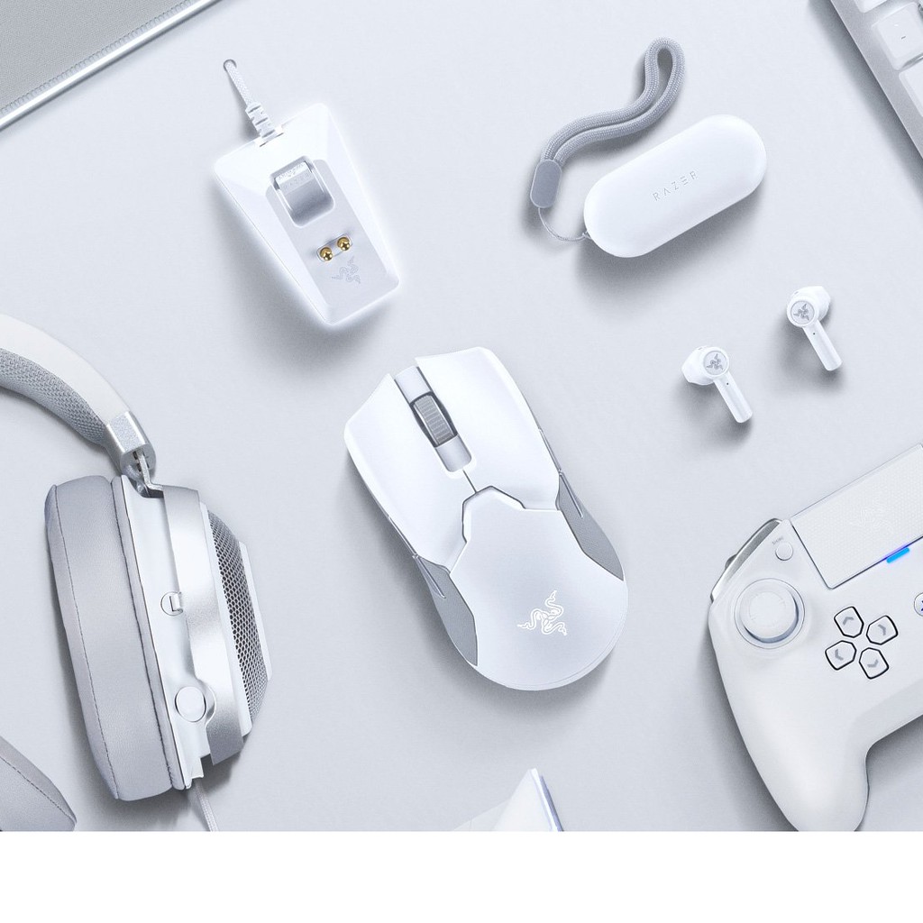 Razer Viper Ultimate Quartz / Razer Viper Ultimate Mercury Edition with ...