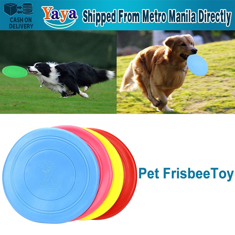【Fast Delivery】Dog Frisbee Interactive Floating Water Flying ...