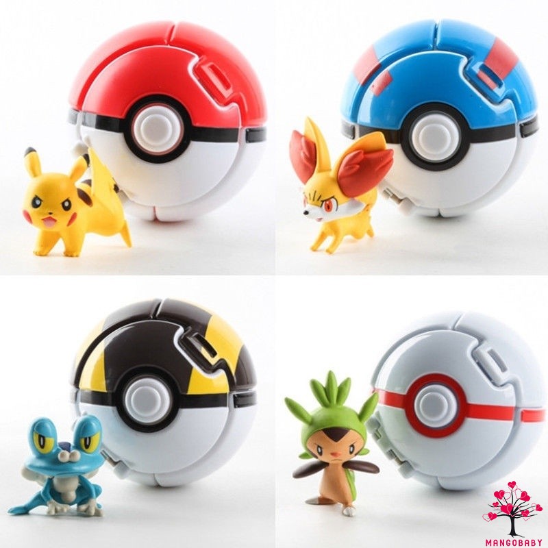 AGH-Throw Automatically Bounce Pokeball With Pokemon | Shopee Philippines