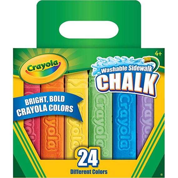 Crayola Sidewalk Chalk 24 Colors | Shopee Philippines