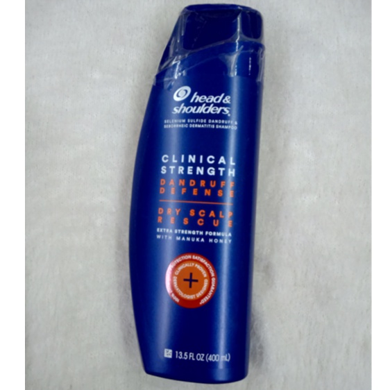 HEAD & SHOULDERS DANDRUFF DEFENSE DRY SCALP RESCUE SHAMPOO 13.5 fl oz ...