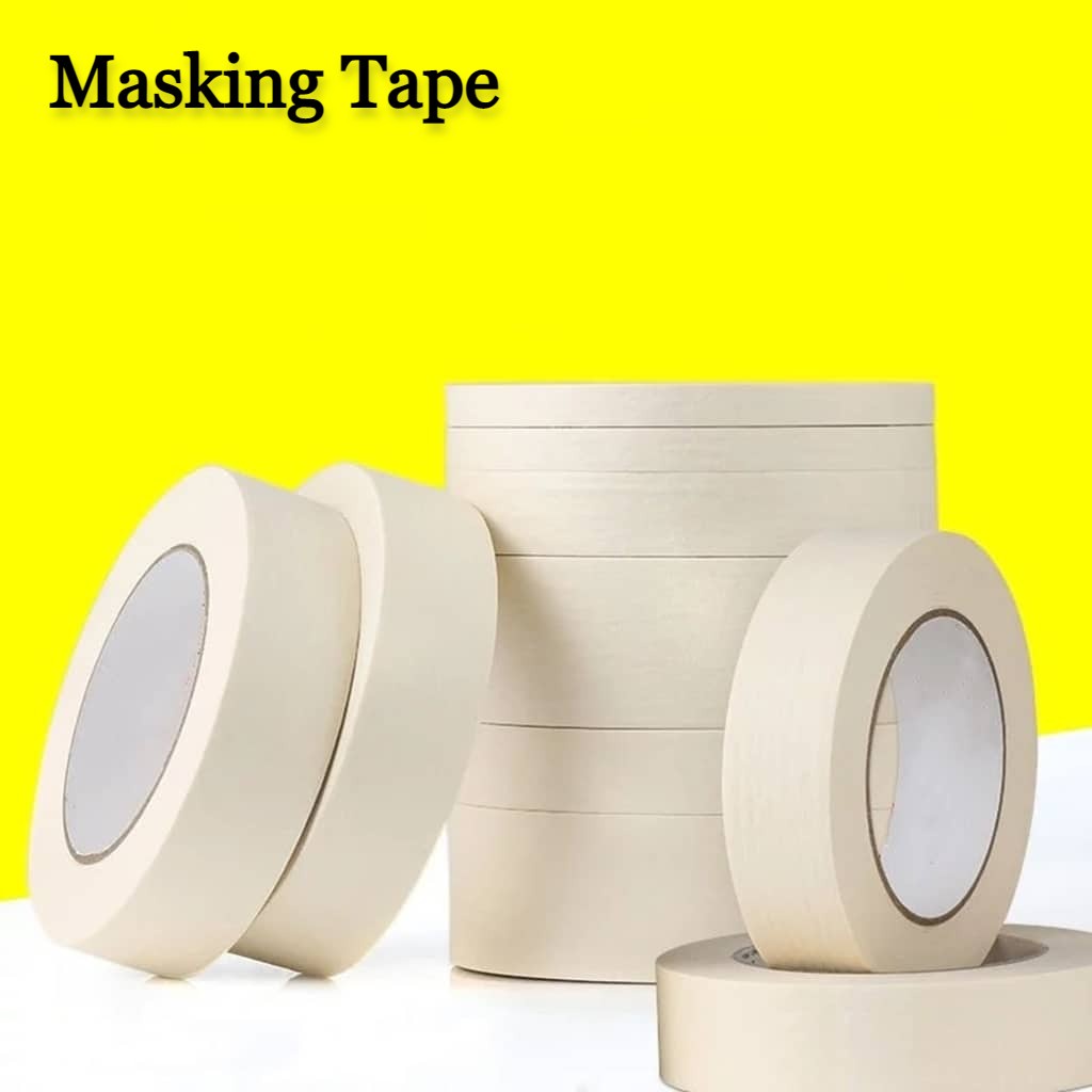 Masking Tape 15meter 1/2'' to 2'' | Shopee Philippines