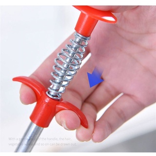 Sink Clog Remover Hair Strands Cleaner Declogger Flexible Spring Head ...