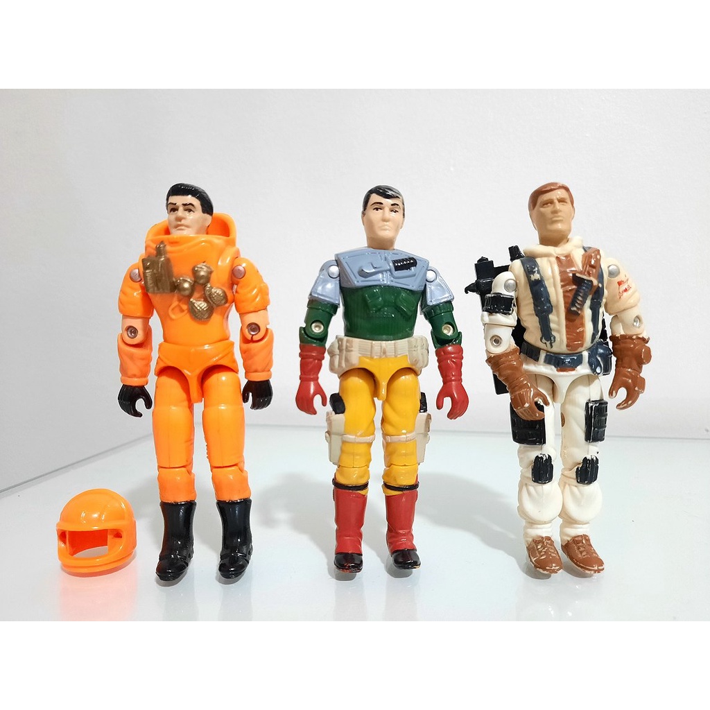 Vintage GIJoe GI Joe 1980s Blizzard Backstop Long Arm action figure toy ...